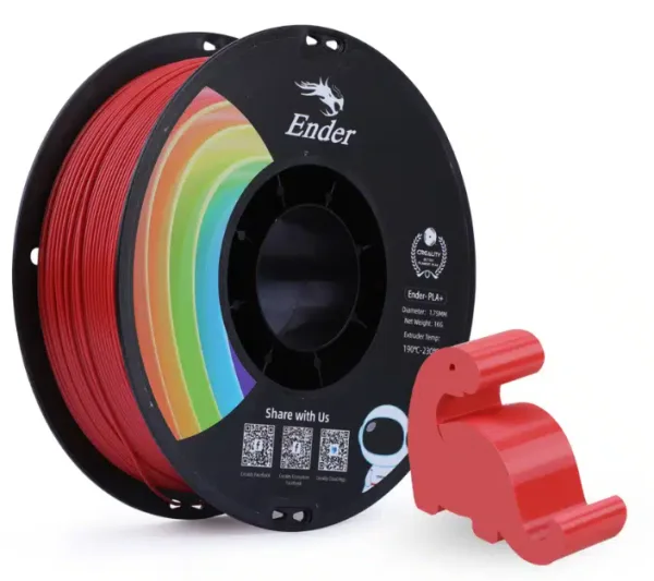 Creality PLA Filament Red 1Kg – Easy-to-Print, Vibrant 3D Filament ...